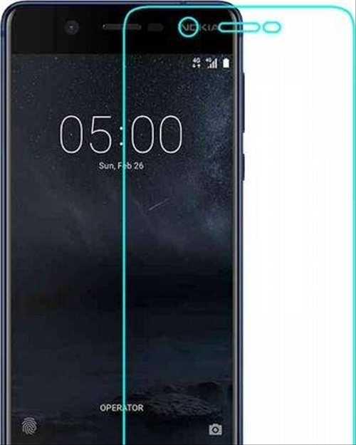 Защитное стекло 2.5D для Nokia 5 (прозрачное)