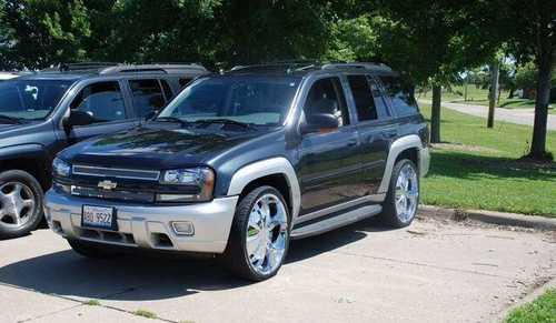 Расширители арок Chevrolet Trailblazer 1