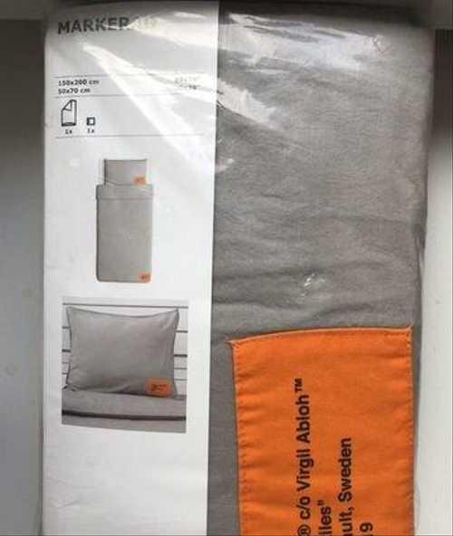 Постельное белье IKEA x Virgil Abloh 2019
