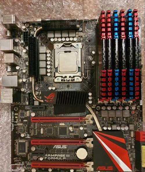 Asus Rampage III Formula +Intel Core i7-980x+DDR3
