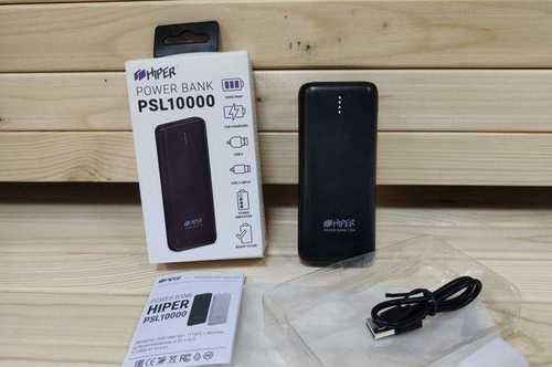 Powerbank hiper psl 10000 black (10шт.)