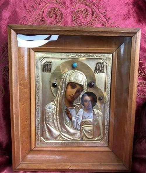 Икона Казанская Богородица. Оклад 84