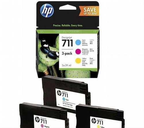 P2V32A HP 711 Набор струйных картриджей Hewlett Pa