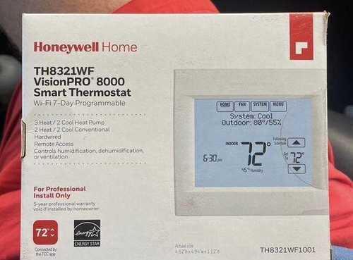 Программируемые термостаты Honeywell TH8321WF1001