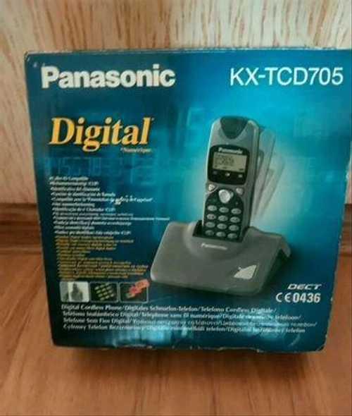 Радиотелефон Panasonic dect KX-TCD705