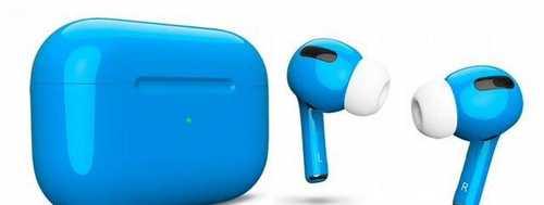 Наушники Apple AirPods Pro Color Голубой глянцевый