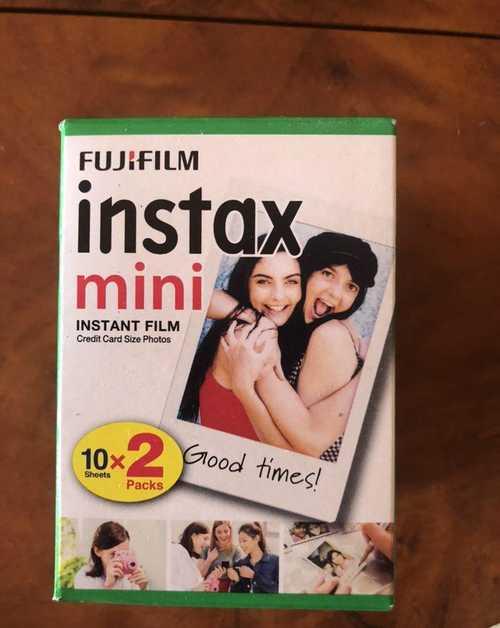 Картридж для камеры Fudjifilm Instax mini 10х2