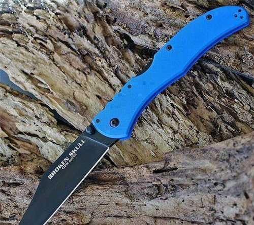 Нож складной ColdSteel BrokenSkull IV, ctsxhp Blue