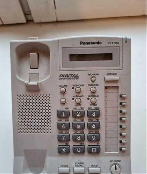 Системный телефон Panasonic KX-T7665