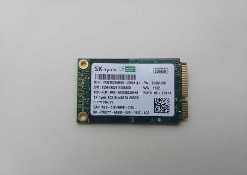Диск SSD mSata SK hynix SC210 256 Gb