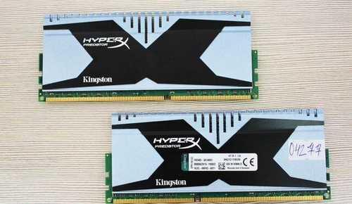 Оперативная память DDR3 4 GB 2133 MHz Kingston