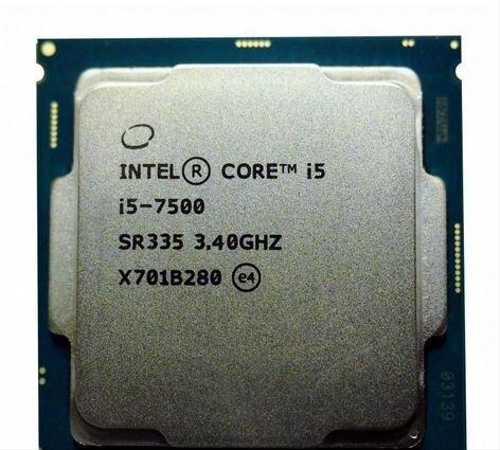 Процессор core i5-7500 + asus strix b250h gaming