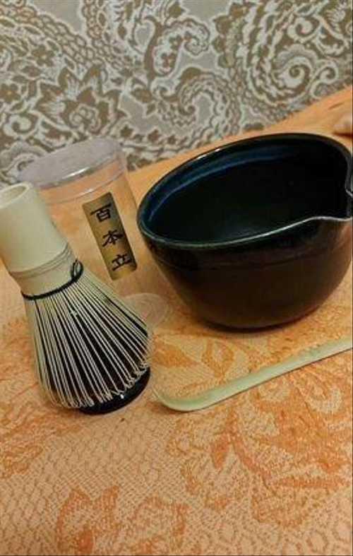 Набор для приготовления японского чая "матча"