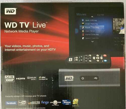 WD TV Live сетевой медиа плеер