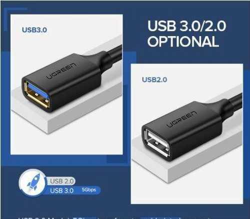 USB удлинительный кабель Ugreen