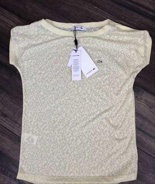 Футболка Lacoste новая, 36