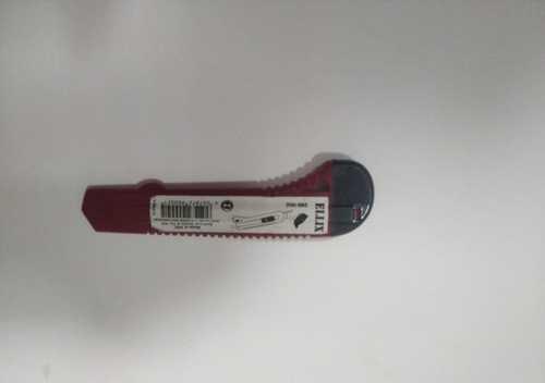 Нож канцелярский 9 мм, красный корпус
