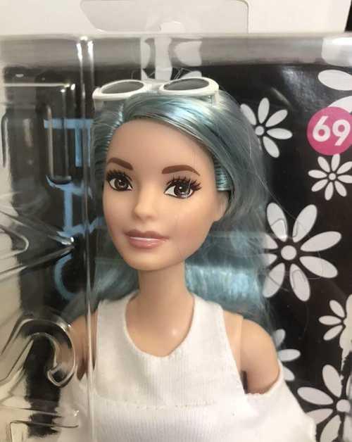 Кукла Барби Barbie Fashionistas #69 Blue Beauty Do