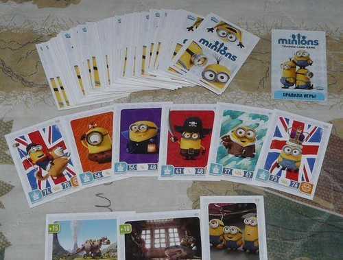 Карточки topps Миньоны Minions не Panini