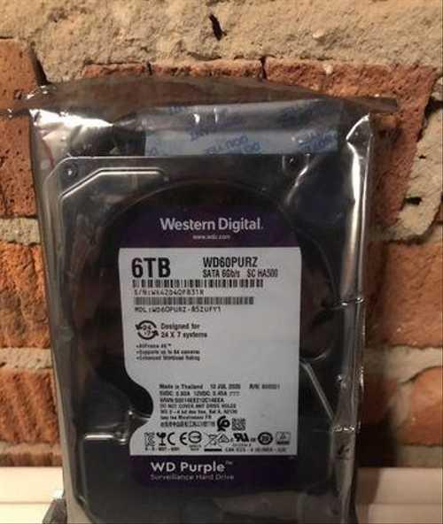 Жесткий диск Western Digital WD60purz
