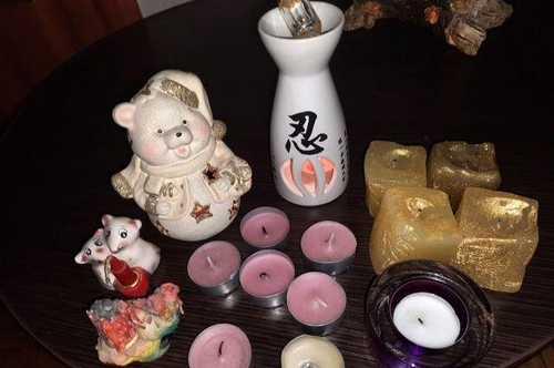 Оригинальные подсвечники и свечи для дома и души