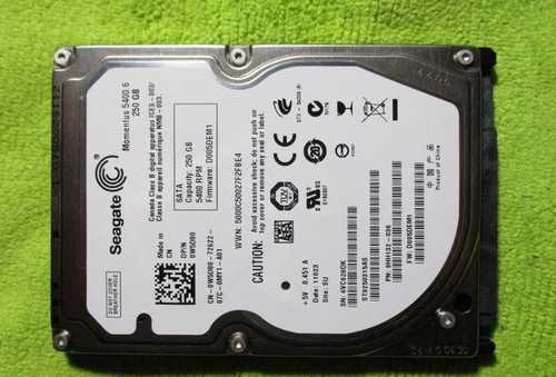 Продаётся жёсткий диск Seagate Momentus