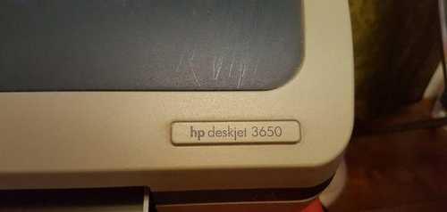 Принтер HP DeskJet 3650, Щербинки