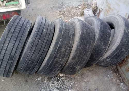 215/75/17.5 грузовые б/у 5шт Bridgestone M788