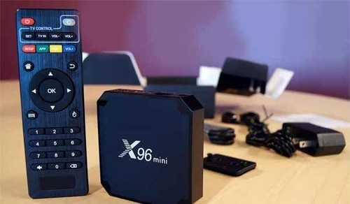 Smart TV X96 Mini Amlogic S905W 1-8Gb 4 ядра