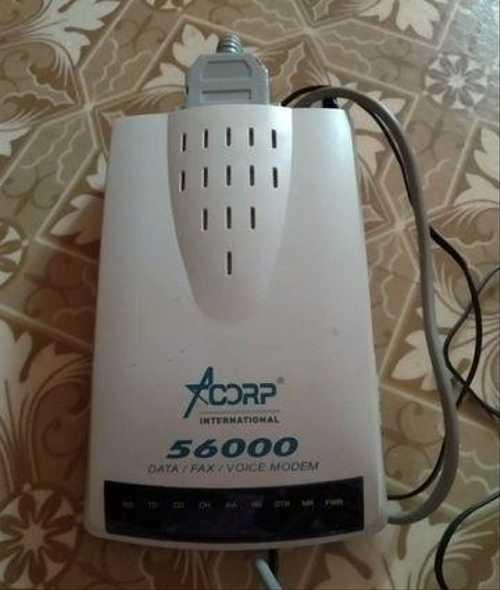 Модем Acorp 56000