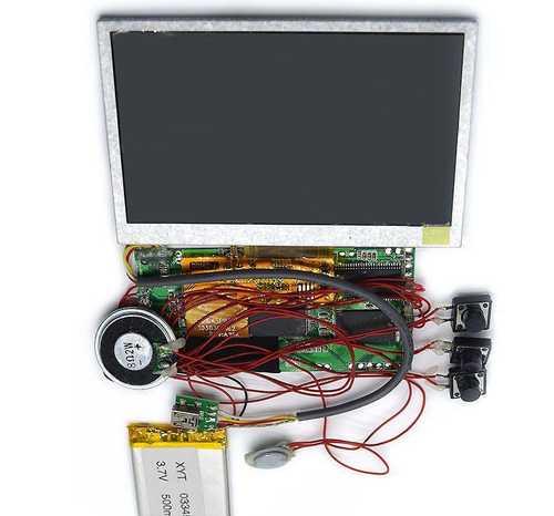 Видеомодуль для открытки/ коробки/ стенда