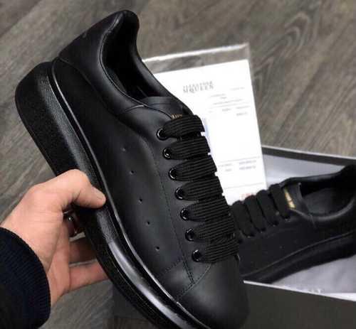 Alexander McQueen (black кожа)