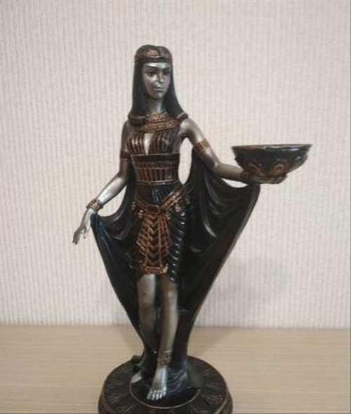 Сувенир - подсвечник. "Богиня Изида" Египет