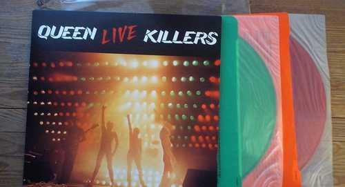 Queen Live Killers 2xLP цветные диски 1St Japan NM