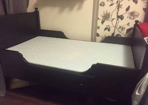 Раздвижная кровать IKEA лексвик