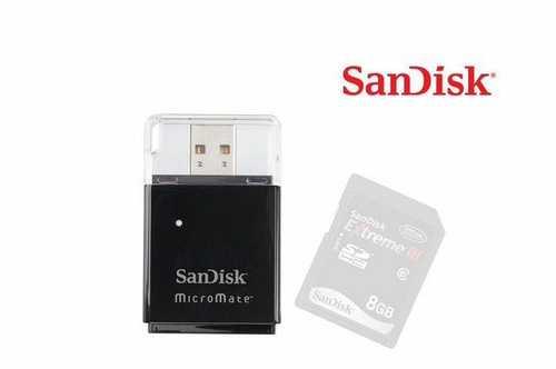 SanDisk картридер SD-USB