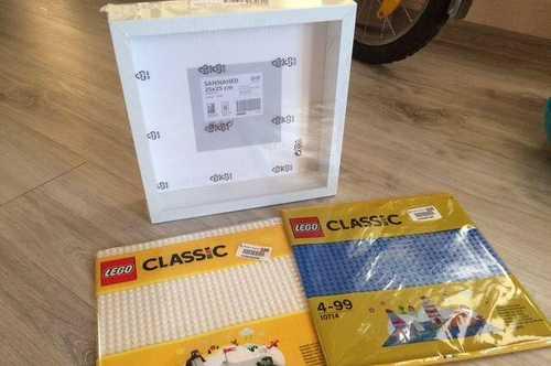 Рамка IKEA 25x25 глубокая+пластины Lego