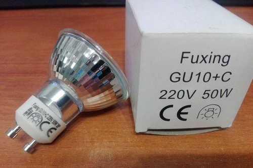 Лампы галогеновые Fuxing GU10+C 50w 230v 2700K