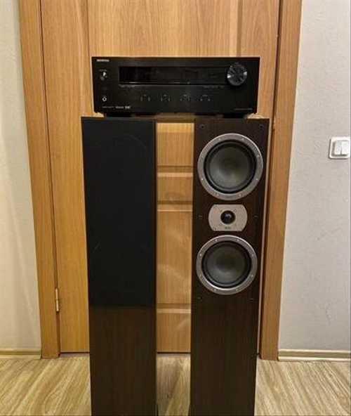 Ас Heco Victa Prime 502, ресивер Onkyo TX-8220