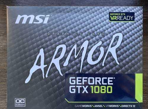 MSi Armor GTX 1080