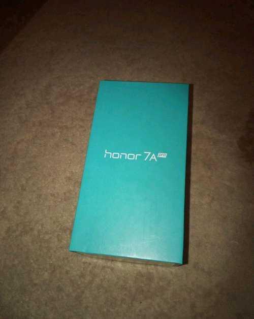 Коробка от телефона Honor 7a pro