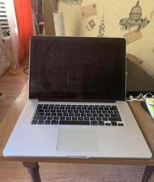 Неисправный MacBook Pro 15’ 2013 late а1398