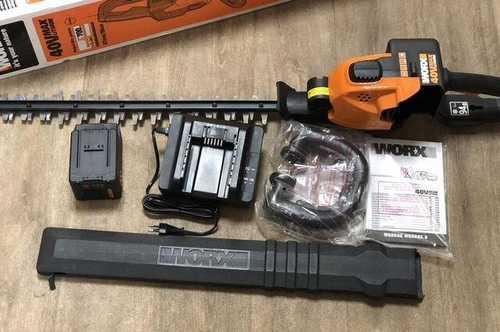 Кусторез Worx wg268e 40V оригинал