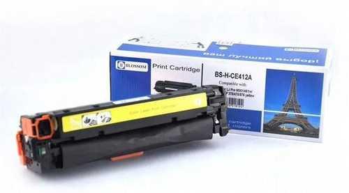 Совместимый лазерный картридж Blossom CE412A BS