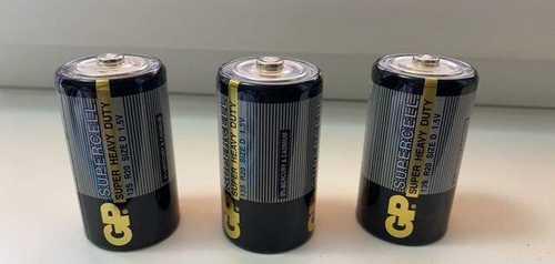 Батарейки GP Supercell D (R20) 13S солевая