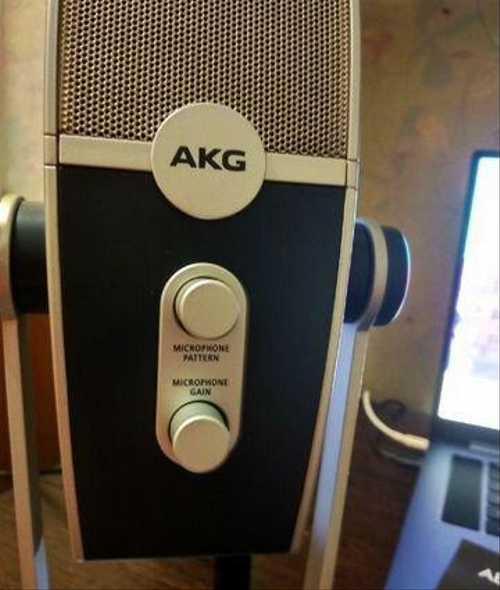 Студийный, блогерский микрофон AKG lyra + Ableton