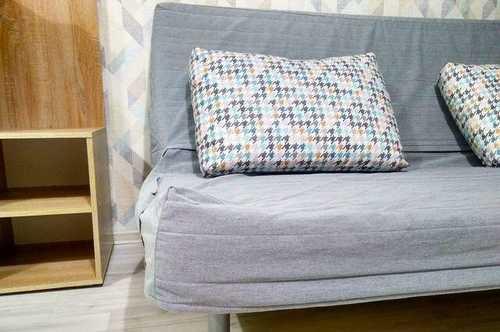 Диван IKEA, диван кровать 140х200, кровать серая