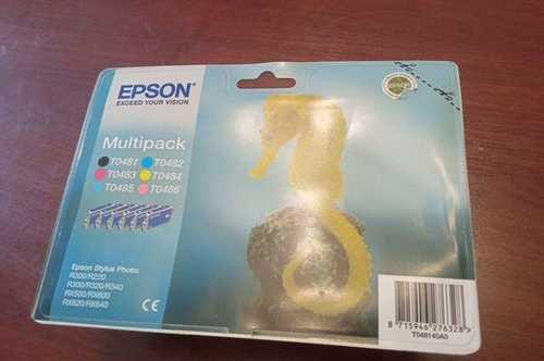 Комплект картриджей Epson T0481, T0482. T0486