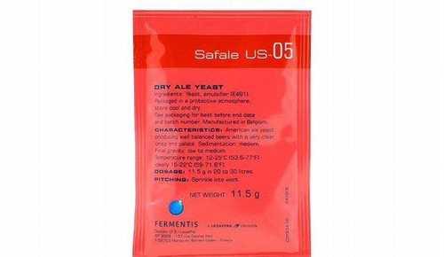 Пивные дрожжи Fermentis "Safale US-05", 11,5 г