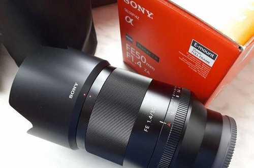 Объектив Sony FE 50mm F1.4 Zeiss